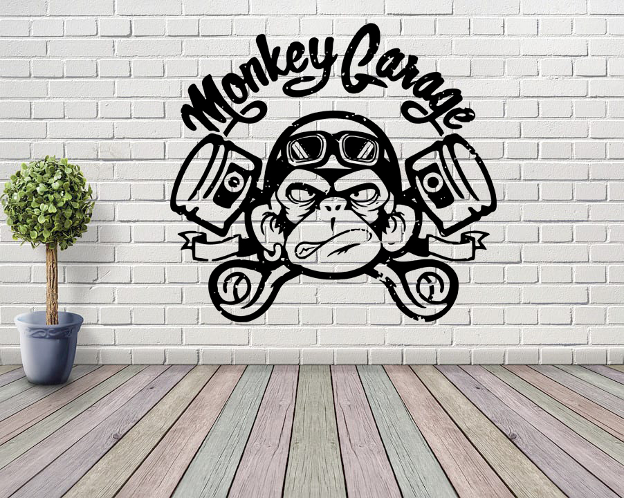 Free STL file MONKEY GARAGE・3D print design to download・Cults