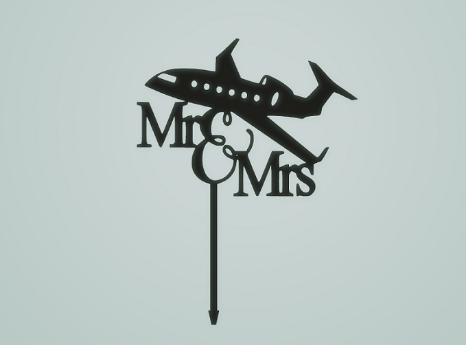 Free STL file AVIATION TOPPER・3D printing idea to download・Cults