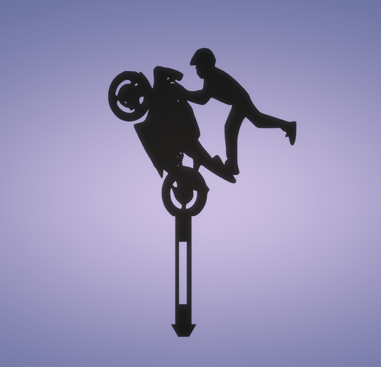 Free STL file TOPPER MOTORCYCLE 🏍️・Model to download and 3D print・Cults