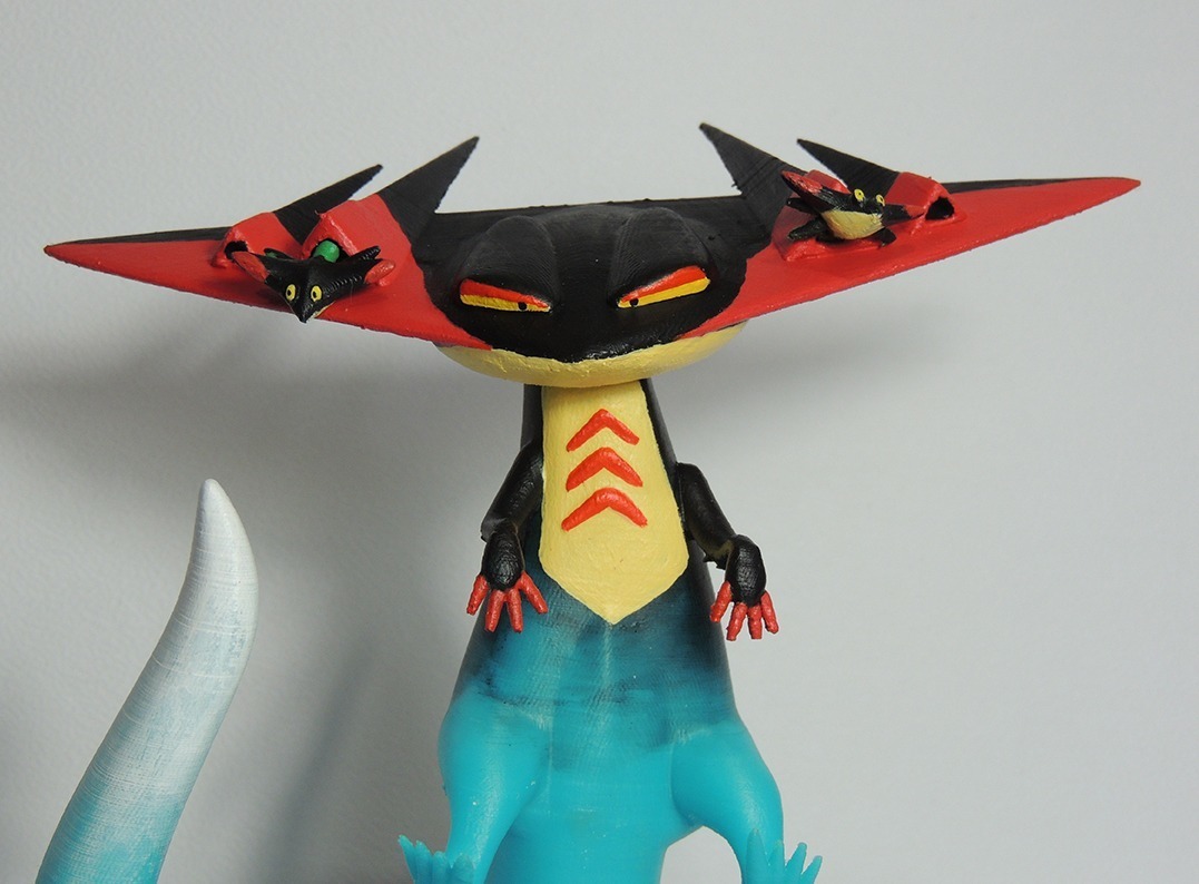 STL file Dragapult Pokemon・3D printing model to download・Cults