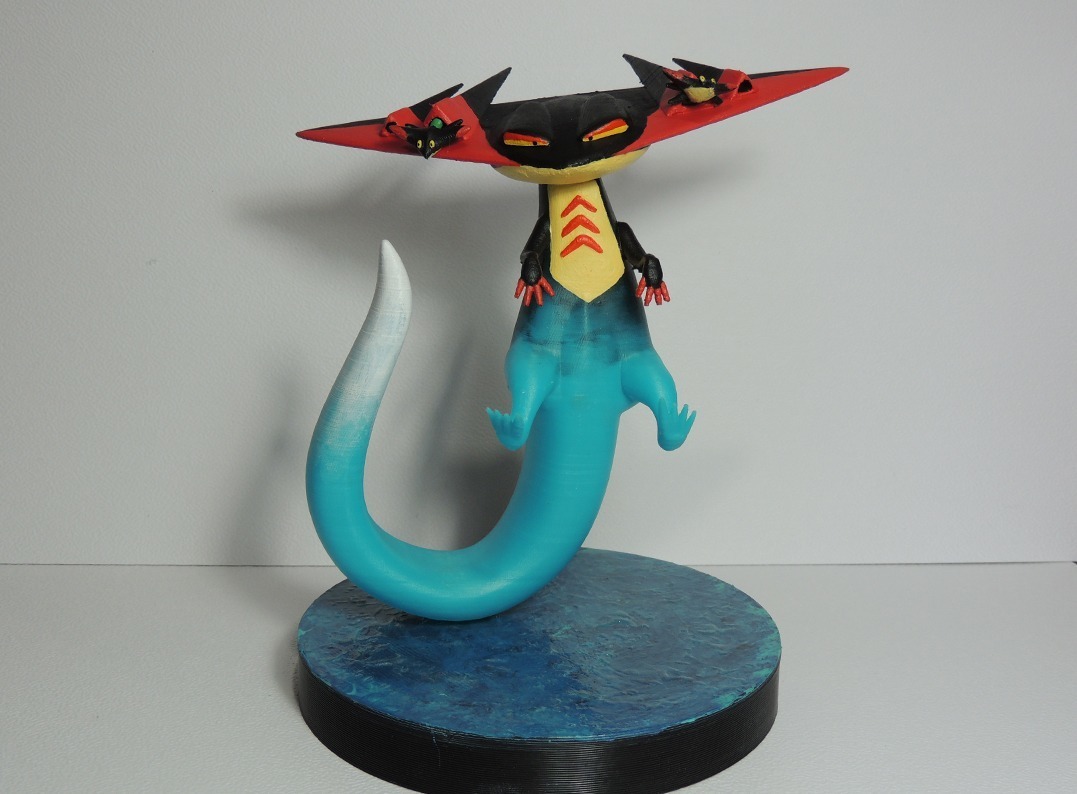 STL file Dragapult Pokemon・3D printing model to download・Cults