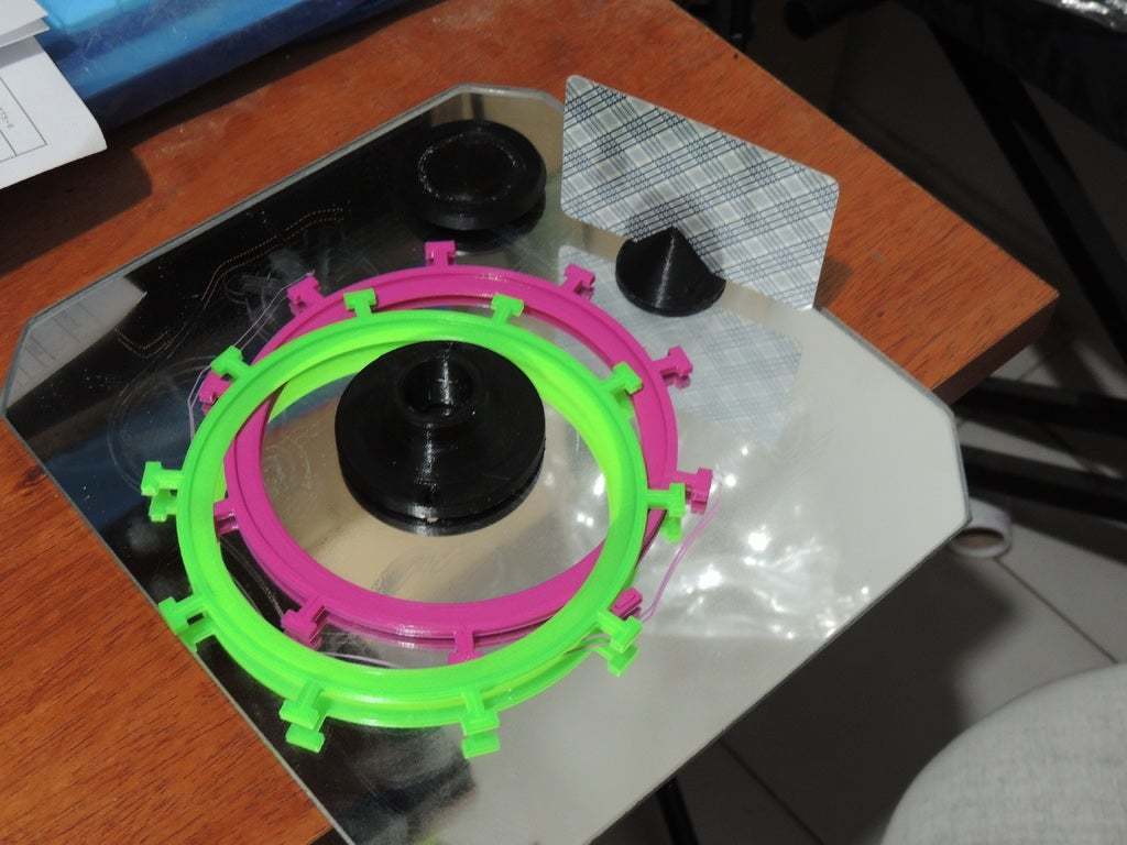 Free STL file Sampler/Stand with 3n3 rolls・3D printable model to ...