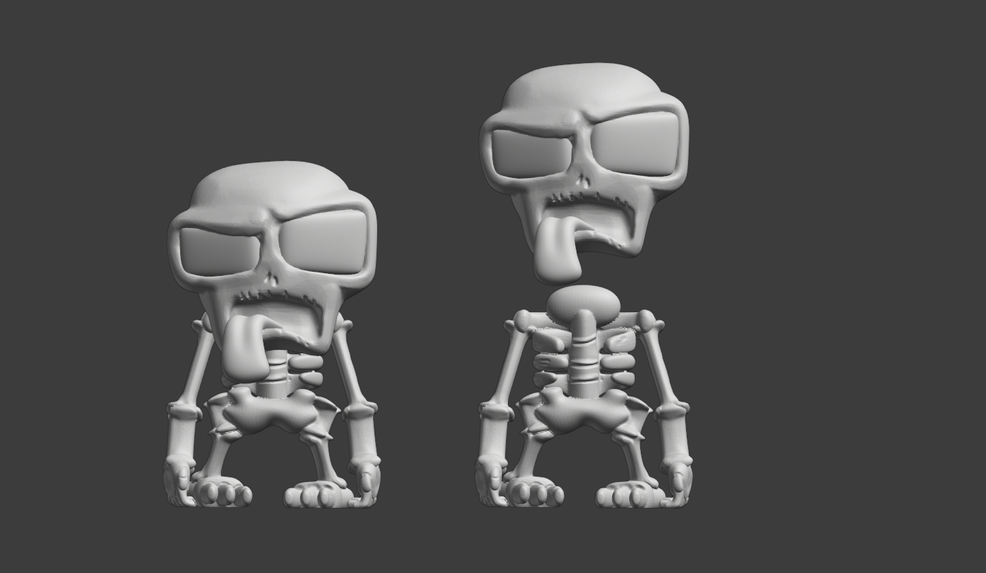 STL file Jaime Bones Skeleton - Zombie Infection・Model to download and ...