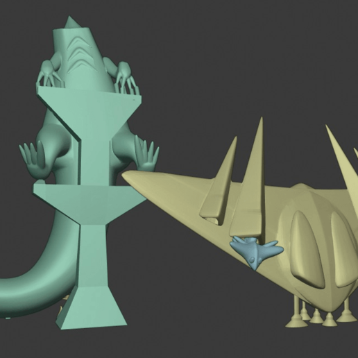 Download 3D printing designs Dragapult Pokemon ・ Cults