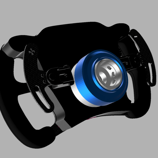 Download STL file LMP2/INDY2018 STEERING WHEEL USBD480/NEXTION 4.3 ...