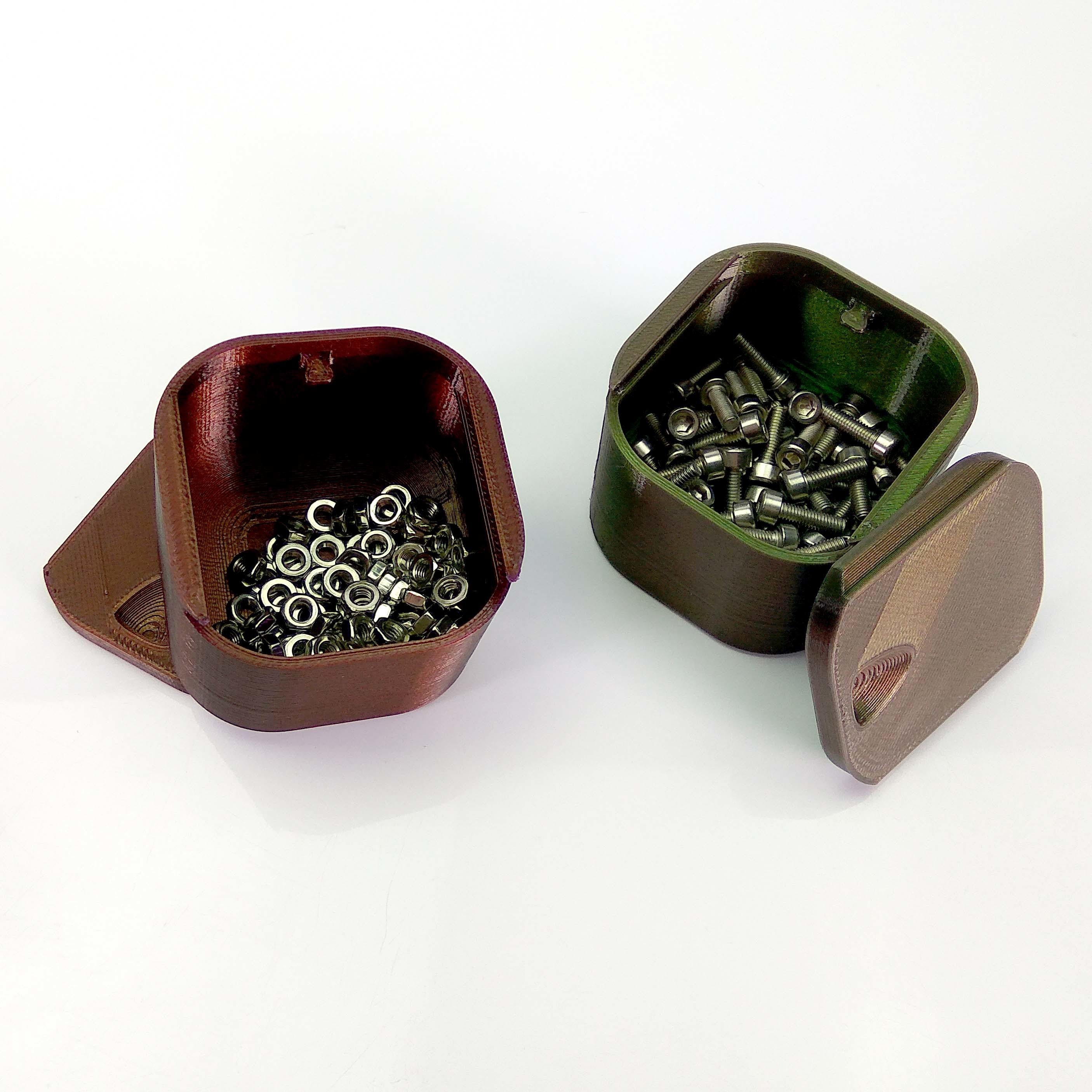 Free STL file Rounded-Bottom Box with Lid・3D printing model to download ...