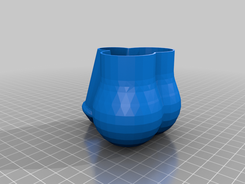 Free STL file P. FLOWER POT・3D print design to download・Cults