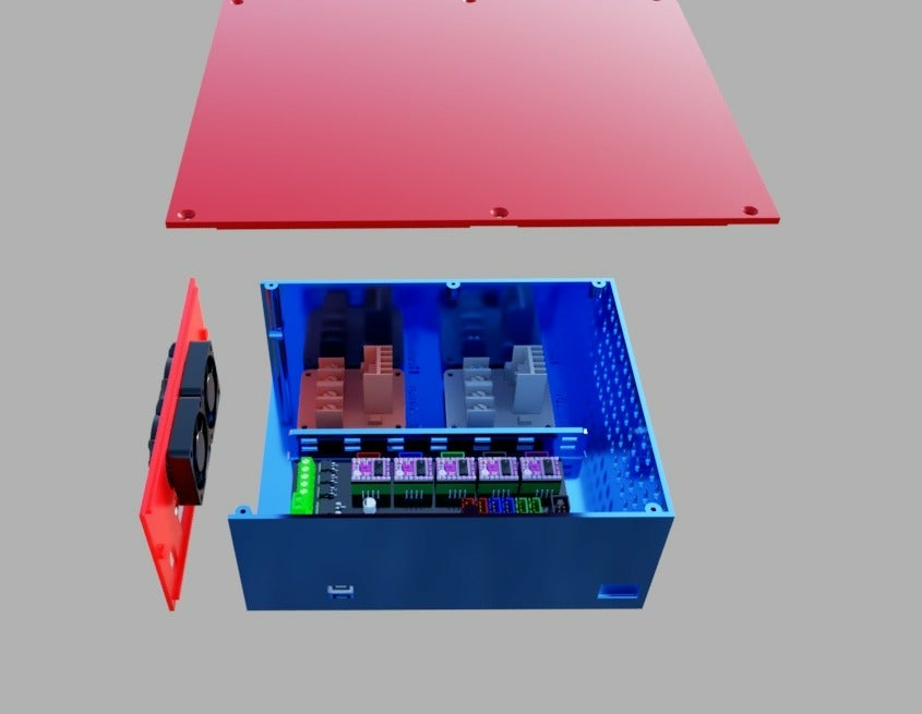 Free STL file MKS Gen 1.4 Electronics Control Box・3D printable model to ...