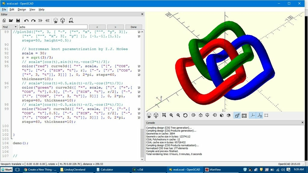 Free STL file Passing formulas to OpenSCAD modules/functions・3D printer ...