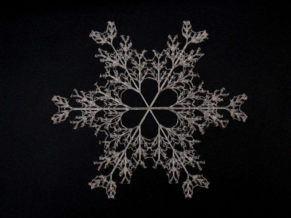 Free STL file Recursive snowflake in BlocksCAD・3D printable design to download・Cults
