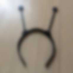 Download free 3D printing templates Bug antenna headband, customizable ...