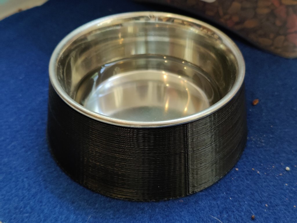 Free STL file Pet water bowl stabilizer・3D printer design to download・Cults