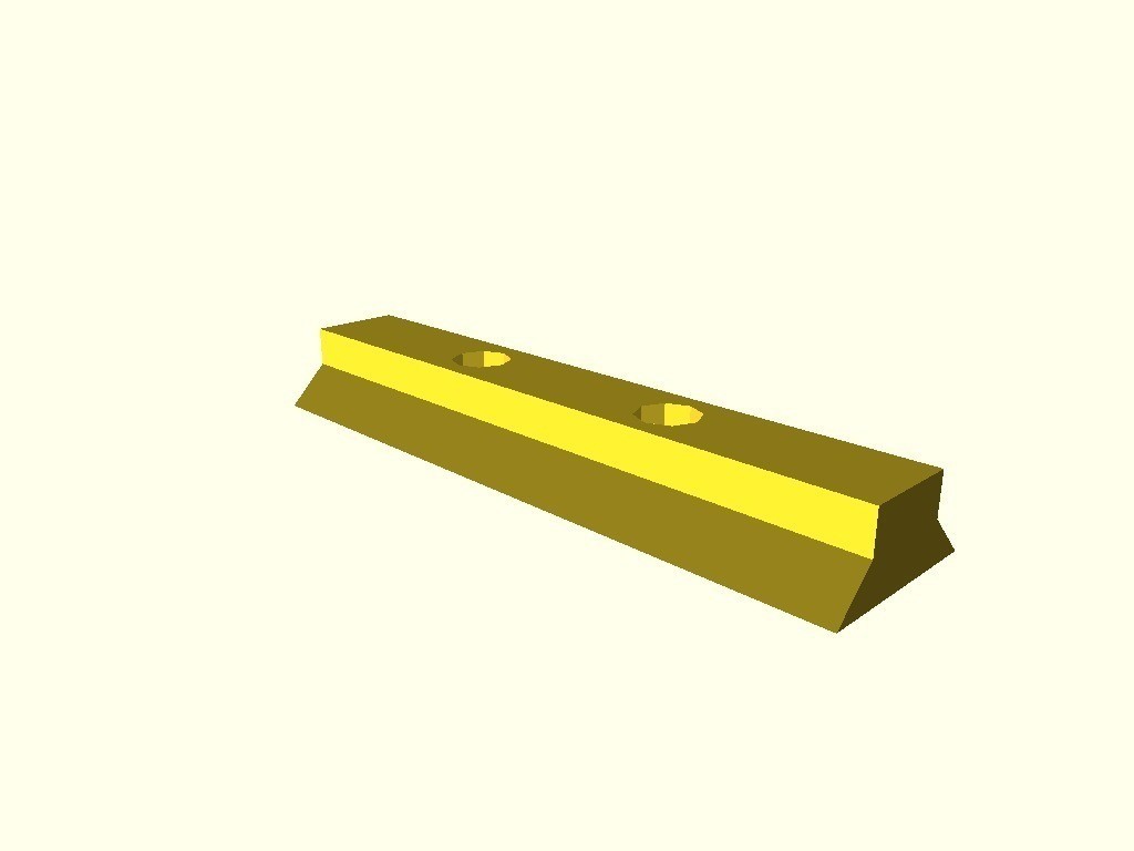 Free STL file Dovetail for Daisy red dot sight 👽・3D print design to ...