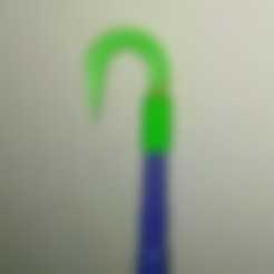 Download free 3D printer templates Broomstick mountable hook ・ Cults