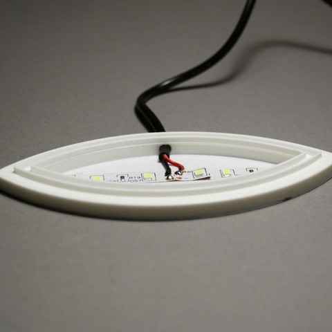 Download free STL Customizable Lithophane Stand with Backlight ・ Cults