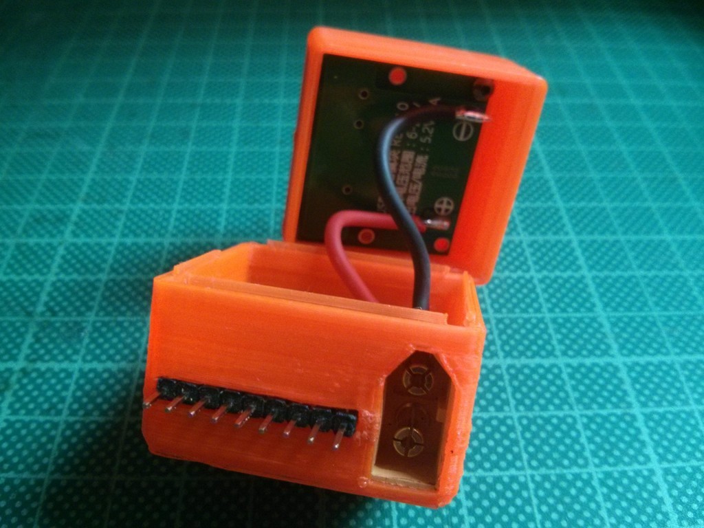 Free STL file Power Cube (2-6s LiPo to 5V USB power adapter)・Model to ...