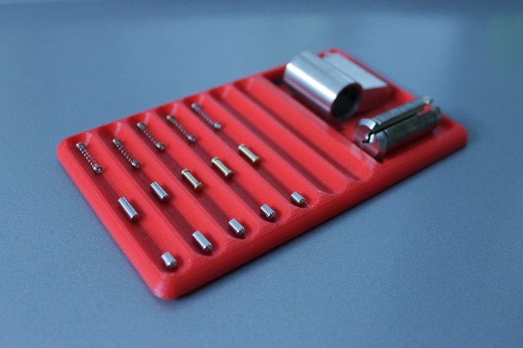 Free STL file Customizable Pinning Tray・3D printing idea to download・Cults