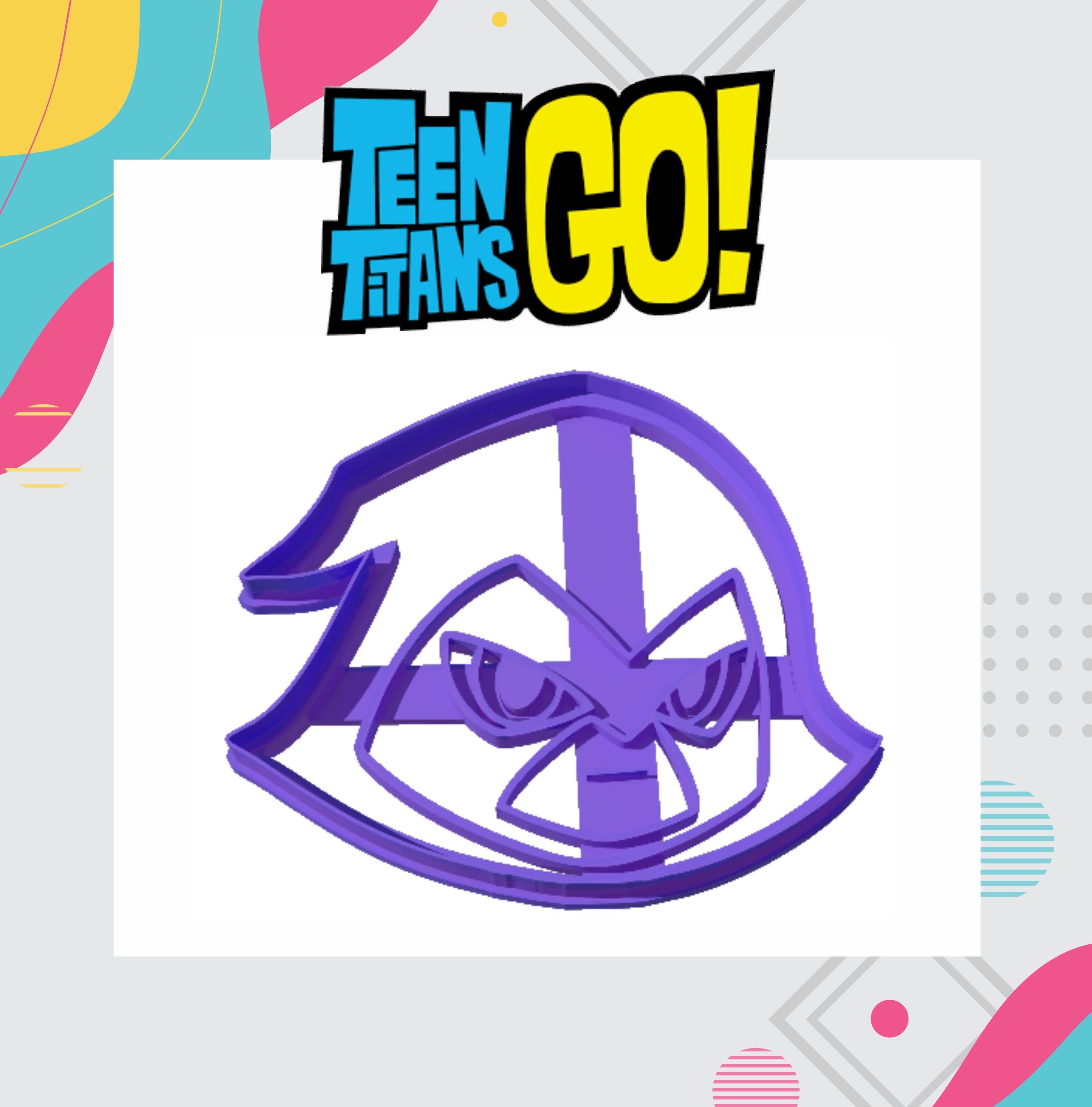 STL file TEEN TITANS GO - - YOUNG TITANS - COOKIE CUTTER・3D print ...