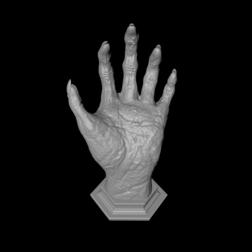 Download STL file Hand of Glory ・ Cults