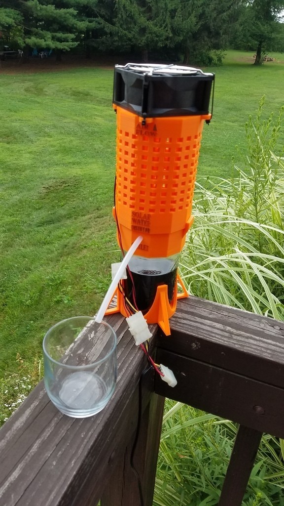 Solar Water Distillation For Garden