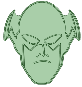 STL file Flash face cookie cutter・Template to download and 3D print・Cults