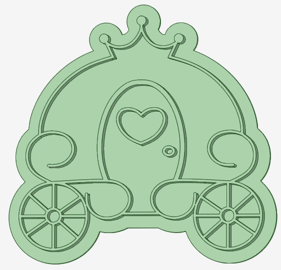 Princess Carriage Template