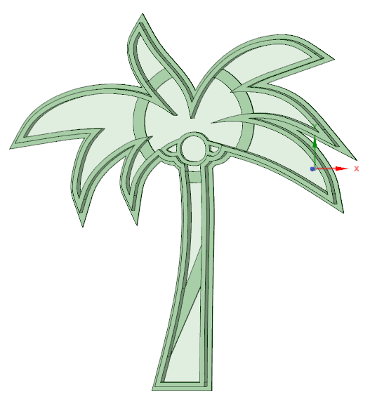 STL file Palm cookie cutter・Model to download and 3D print・Cults