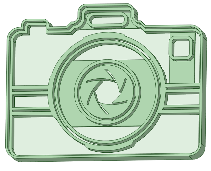 STL file Camera 1 cookie cutter・3D print object to download・Cults