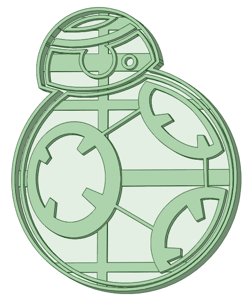 STL file BB8 cookie cutter・3D printing idea to download・Cults
