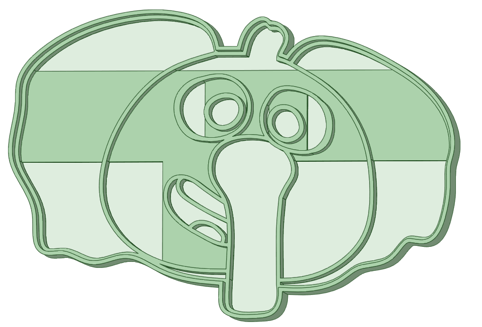 Archivo STL Elefante Blas cookie cutter・Plan para descargar y imprimir ...