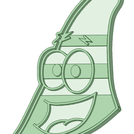 Download 3D printer designs Patrick cookie cutter ・ Cults