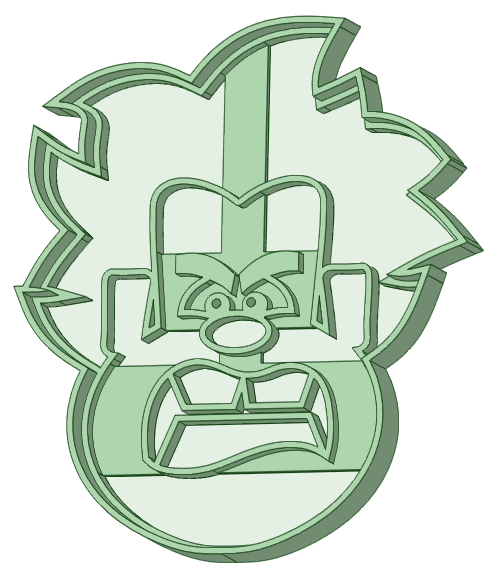 STL-Datei Ralph the Wrecker 1 cookie cutter・3D-druckbares Modell zum ...