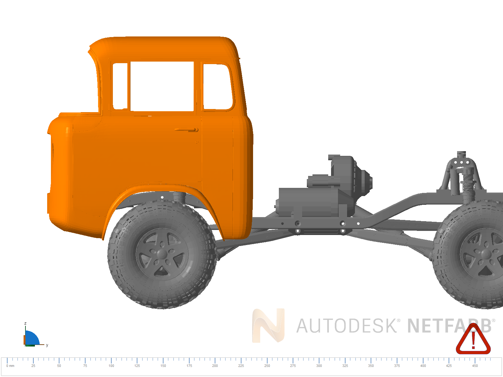 STL file RC BODY Jeep Mighty FC150 for Axial SCX 1/10 🐚・Design to ...