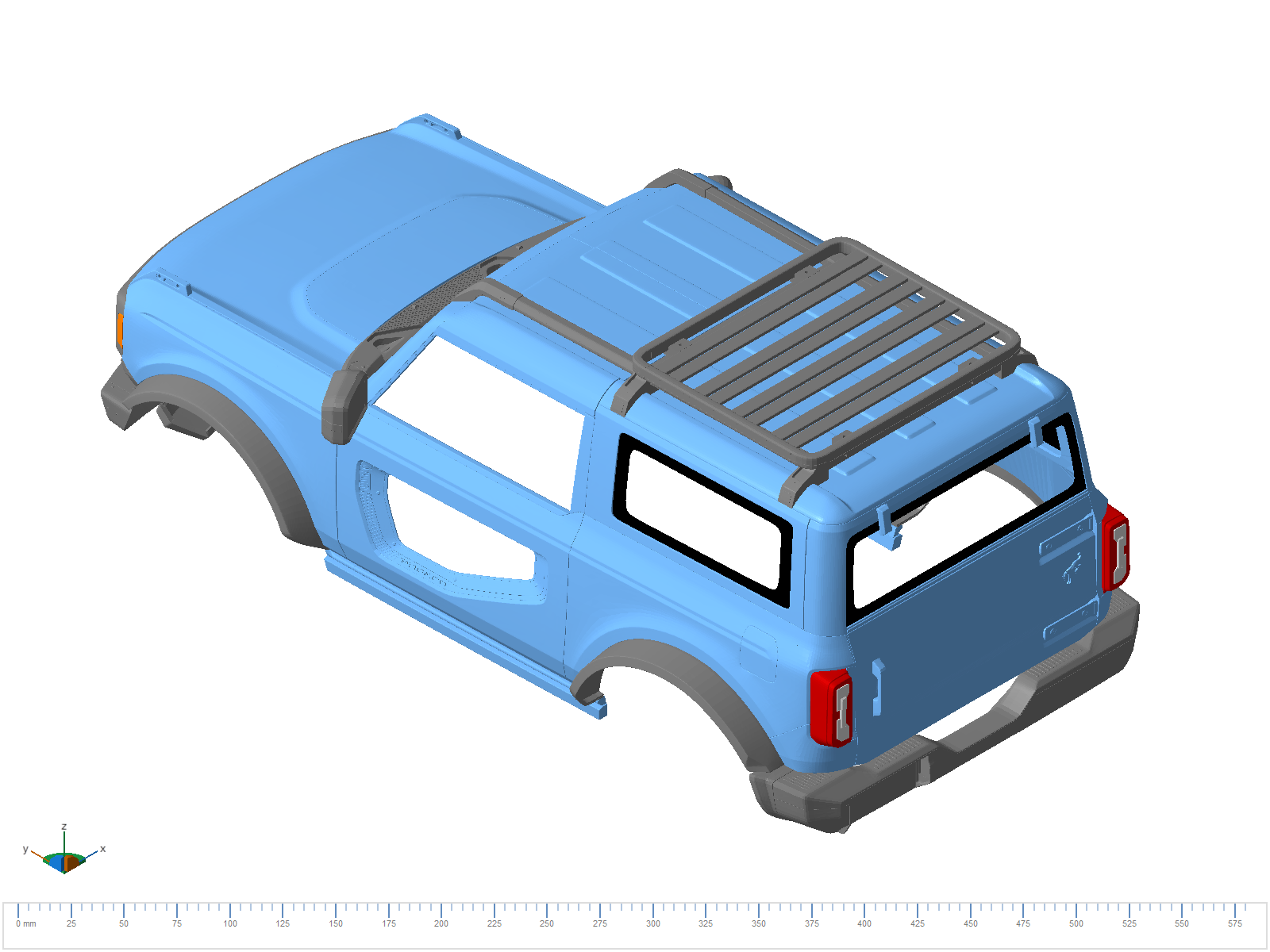 3D file Ford Bronco 2021 🚙・3D print object to download・Cults
