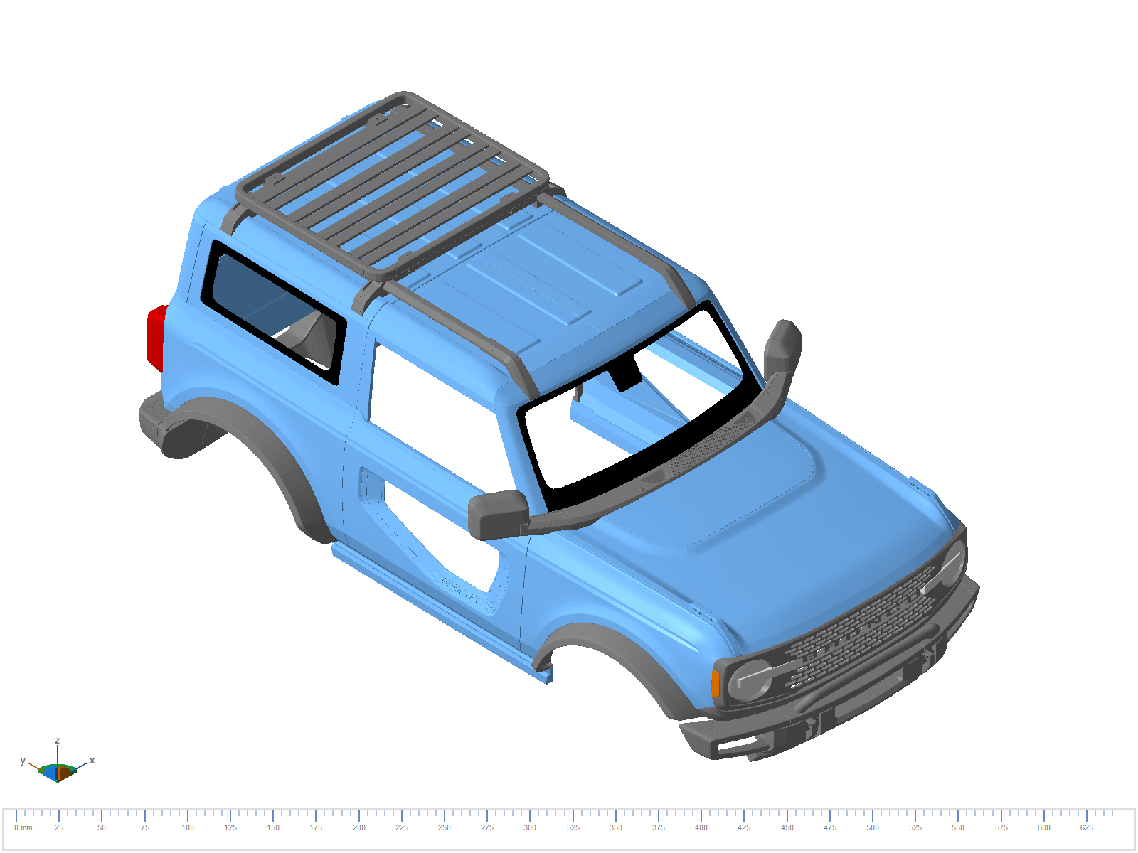 3D file Ford Bronco 2021 🚙・3D print object to download・Cults