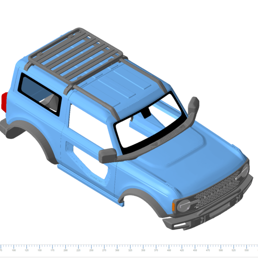 Download STL file Ford Bronco 2021 • 3D printing design ・ Cults