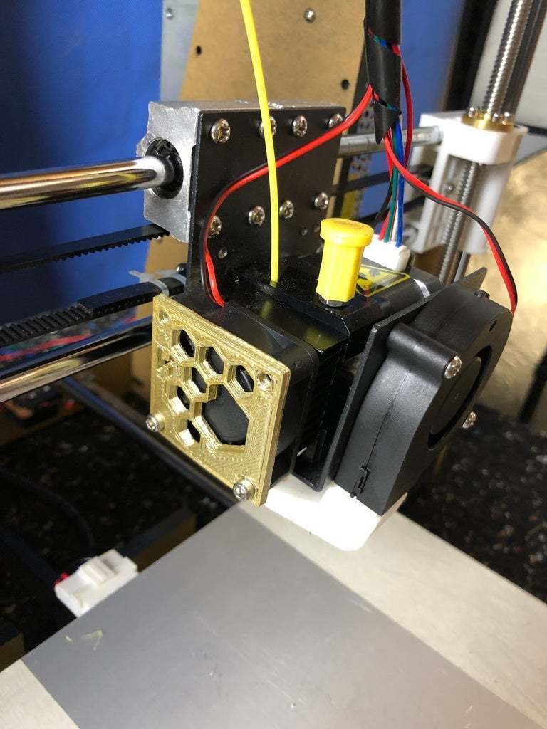 Free STL file Fan Cover 40x40 mm HEX_fan_v1.1・3D printing template to ...