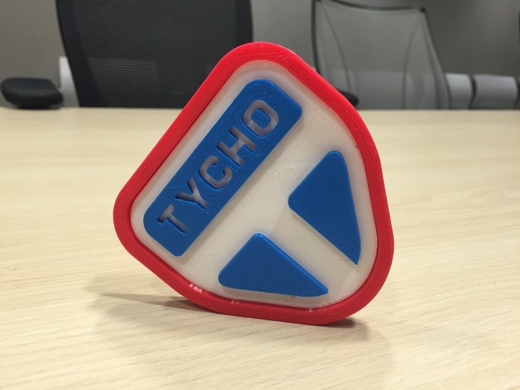 Бесплатный STL файл The Expanse - Tycho Station Logo・Дизайн 3D-принтера ...