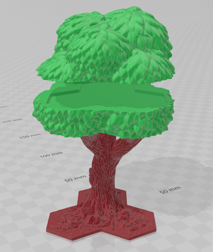 Free 3D file Tree for Gloomhaven with Removable Hex Top・3D printer ...