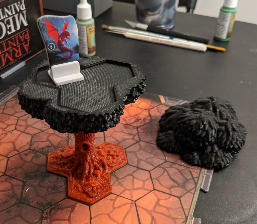 Free 3D file Tree for Gloomhaven with Removable Hex Top・3D printer ...
