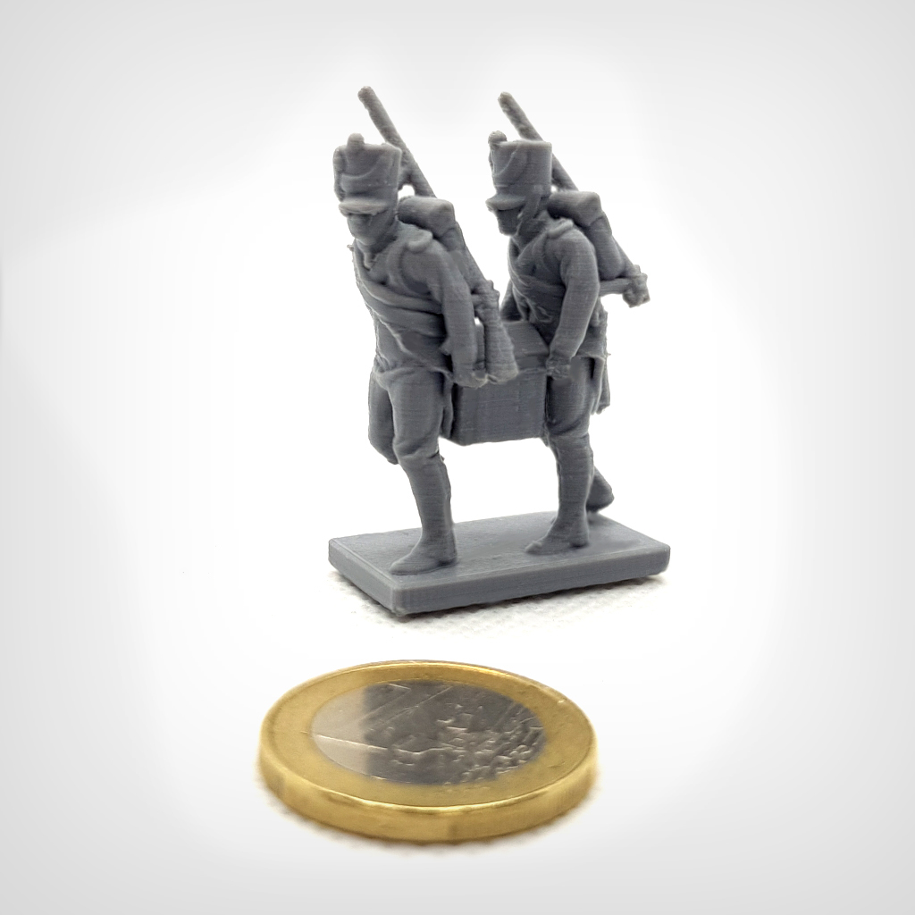 STL file Mini Napoleonic Soldiers Bundle Pack. 🎲・3D printable model to ...