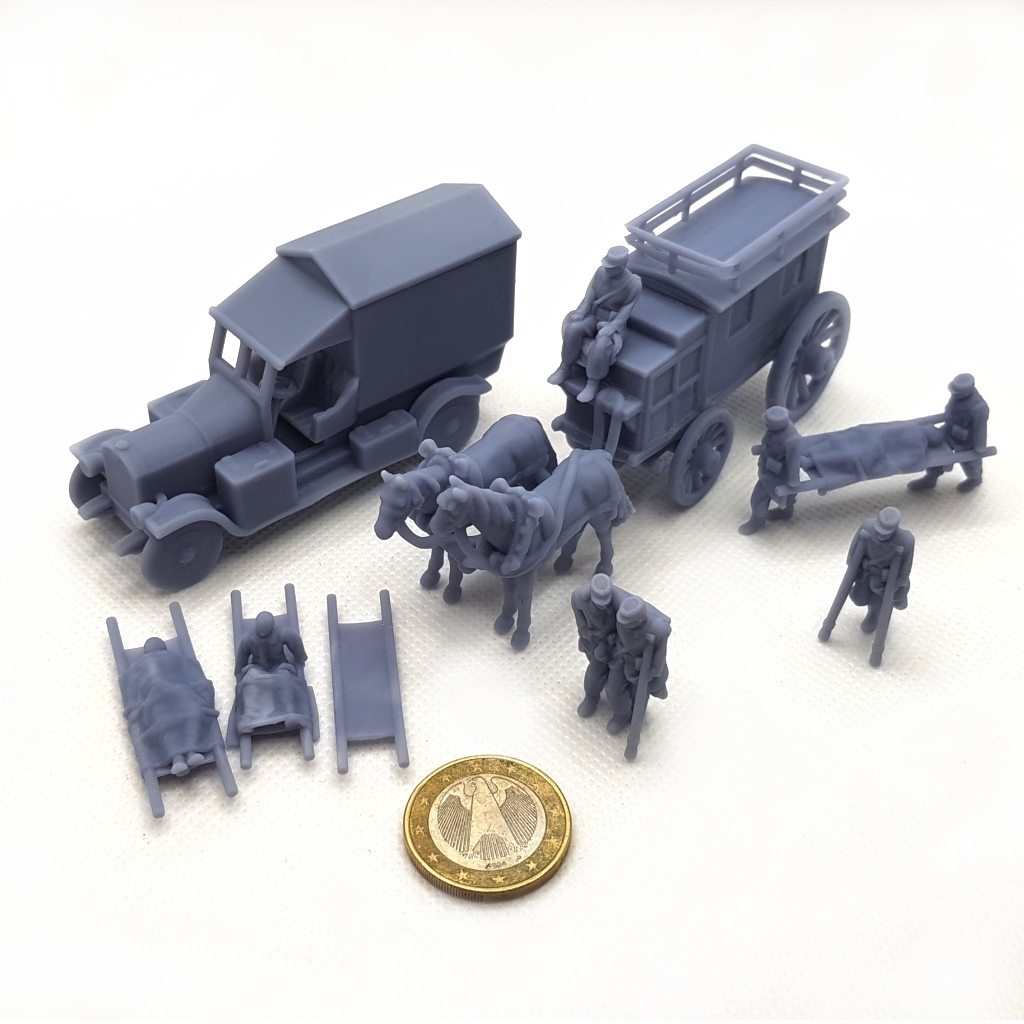 STL file Ambulances 1/72 🦸・Model to download and 3D print・Cults