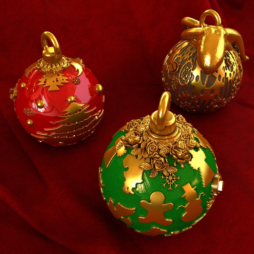 STL file Christmas decorations.・3D printable design to download・Cults