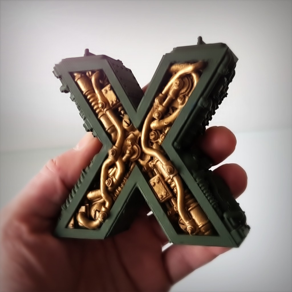 STL file Steampunk letter Z・3D print design to download・Cults