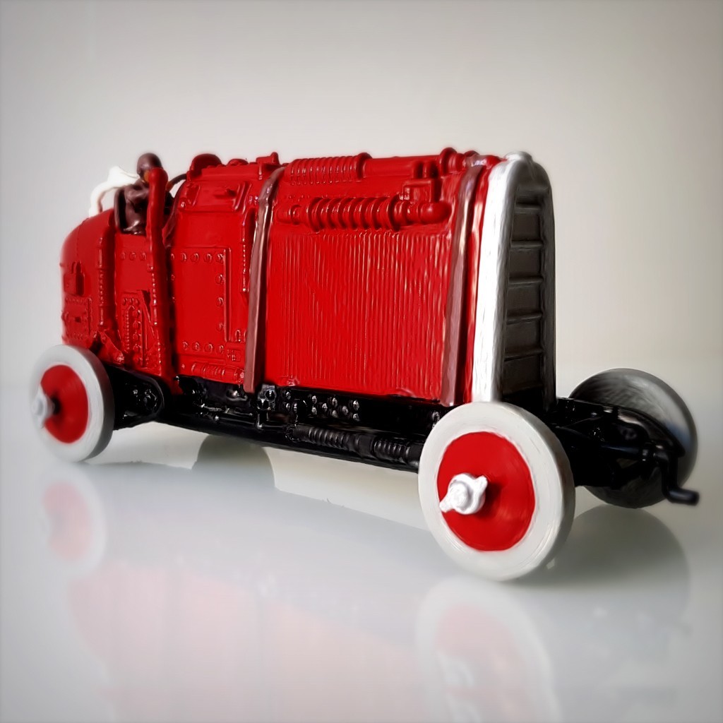 Archivo STL Un roadster steampunk. 🚗・Diseño imprimible en 3D para ...