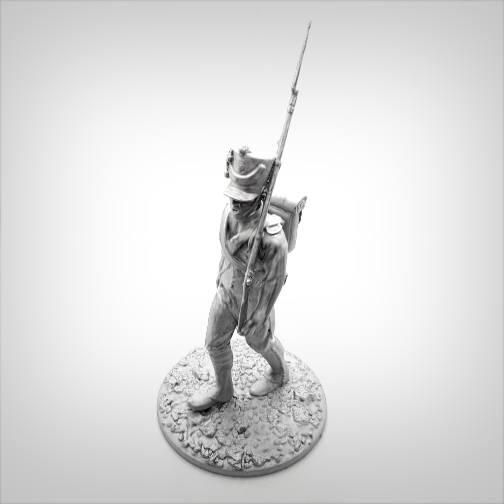 Download STL file Napoleonic soldier walk, Napoleonic Infantry 1805 ...