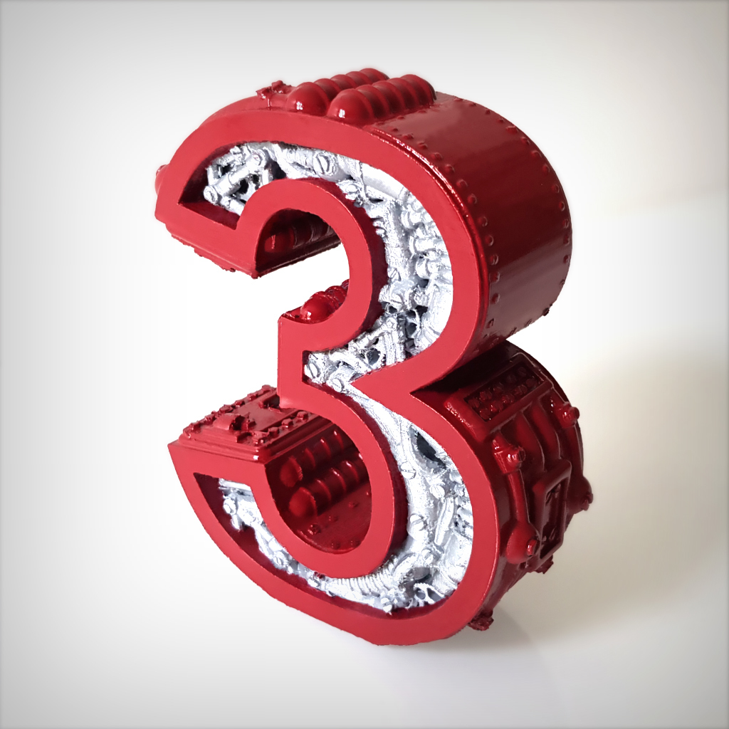 3D Printer Pack Steampunk Number Made With CR 10S Cults 3d-printer-pack-steampunk-number-made-with-cr-10s-cults