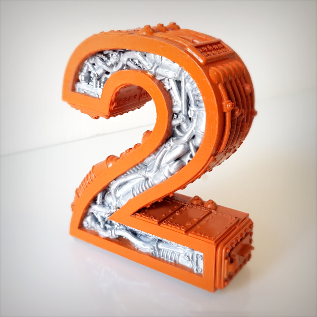 3D printer Pack Steampunk number • made with CR 10S ・ Cults