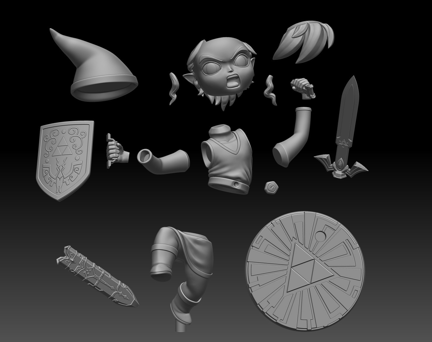 Fichier STL Link 🔗・Design à télécharger et à imprimer en 3D・Cults