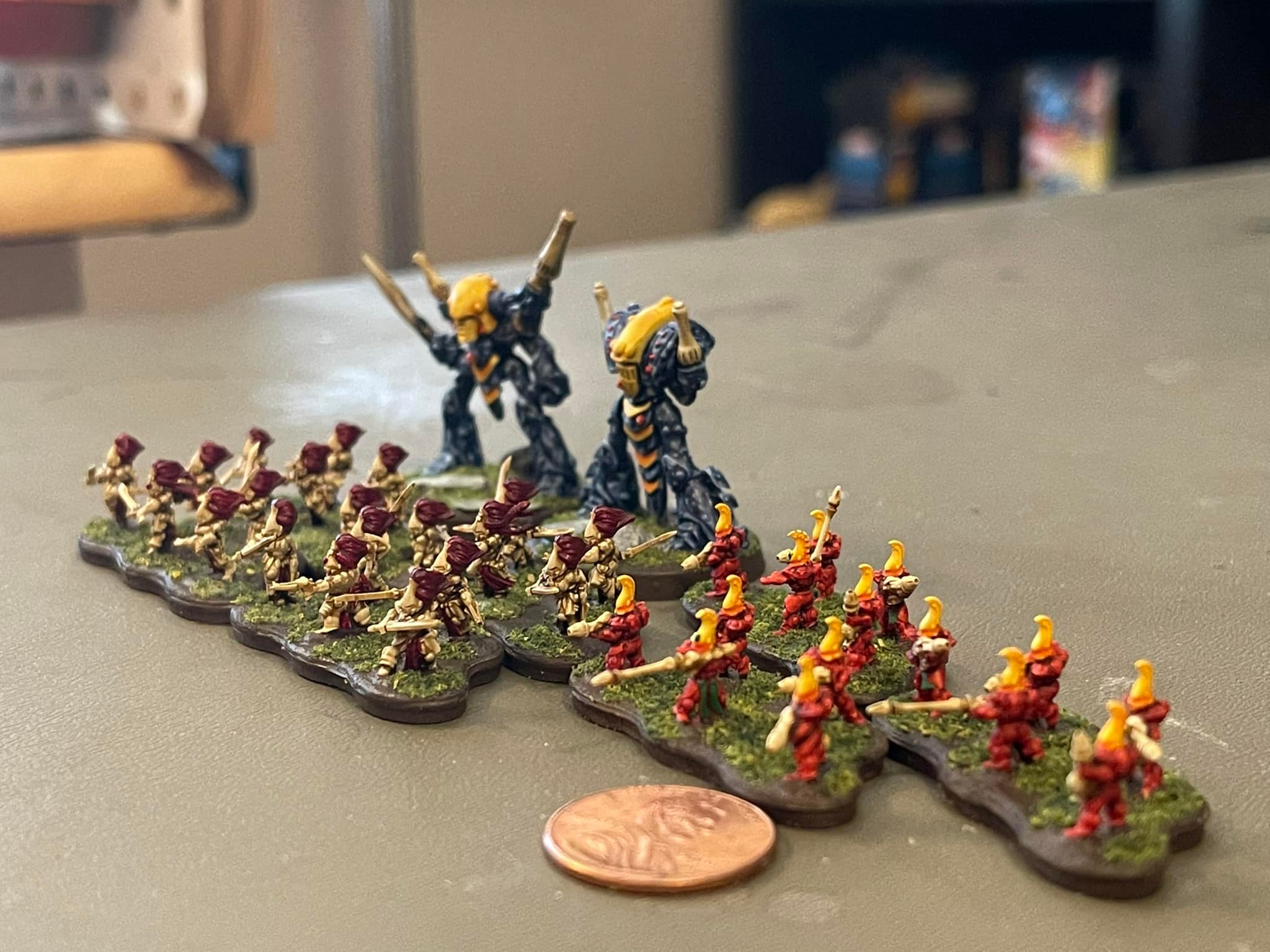 3D printable Tiny Space Elves - Banshee Warriors • made with Epax X1-2K ...